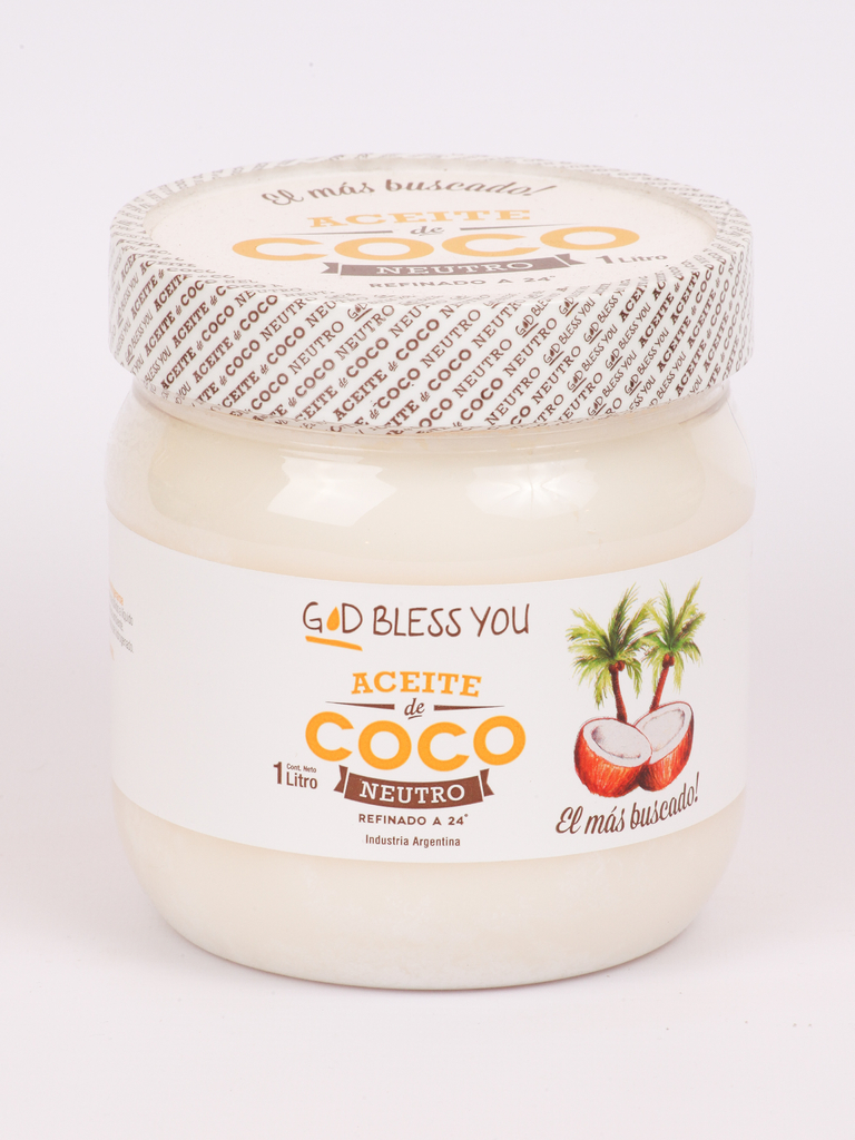 GOD BLESS YOU ACEITE DE COCO NEUTRO 1 LT