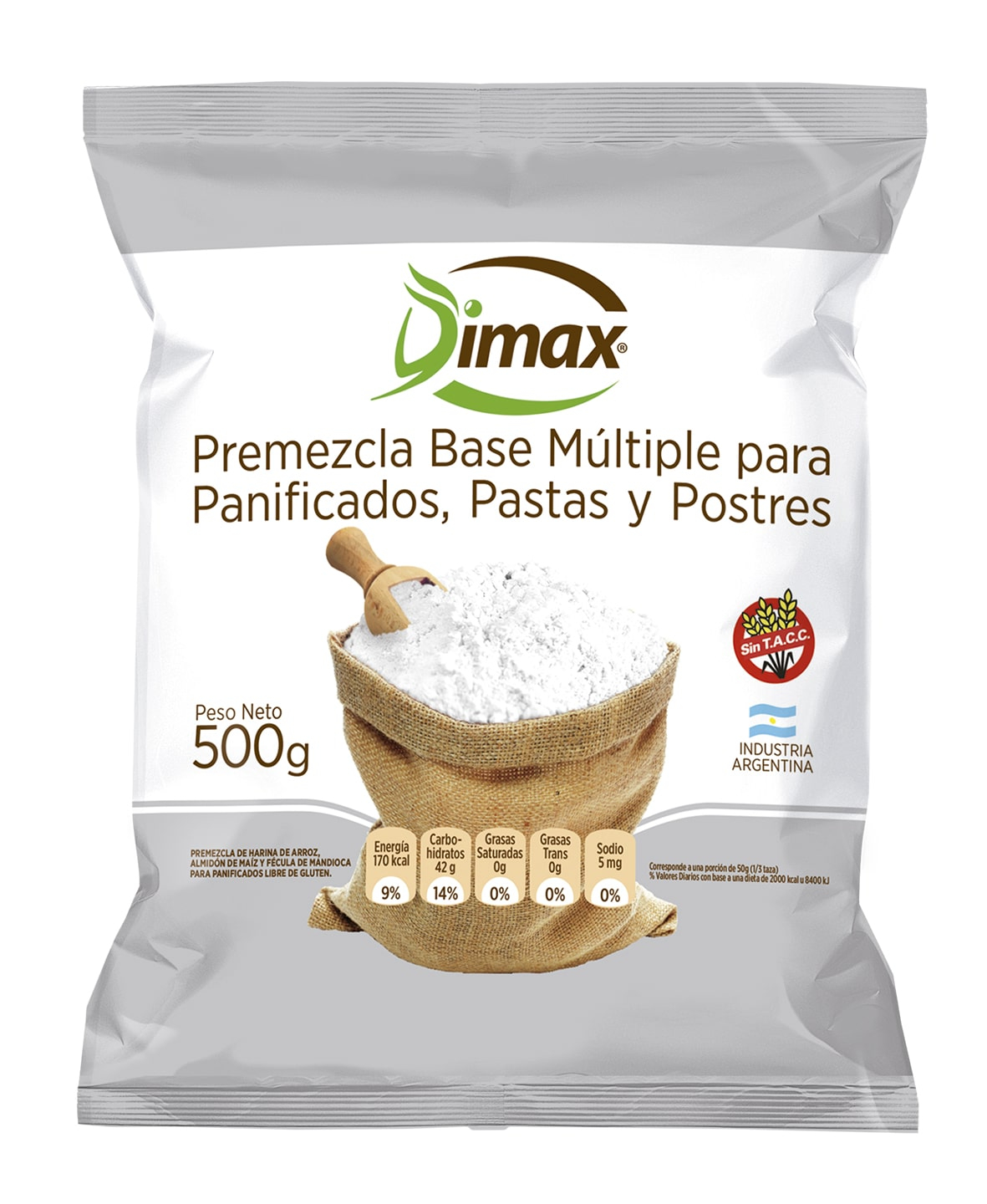 DIMAX PREMEZCLA UNIVERSAL 500 GR