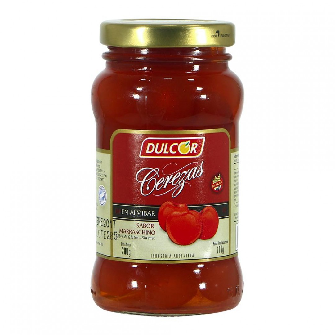 DULCOR CEREZAS EN ALMIBAR 200 GR